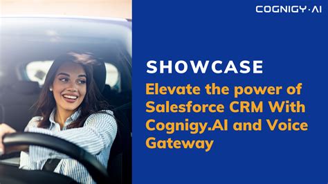 Voice Enabled Salesforce CRM With Conversational AI