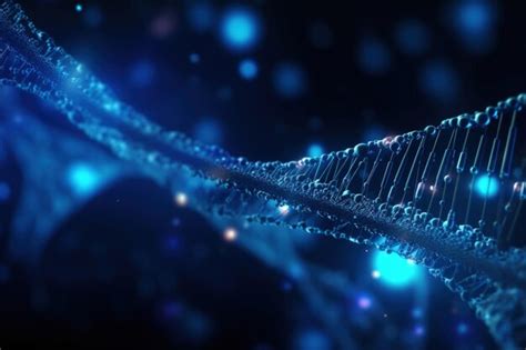 Premium Photo Dark Blue Digital Background With Big Data Code DNA
