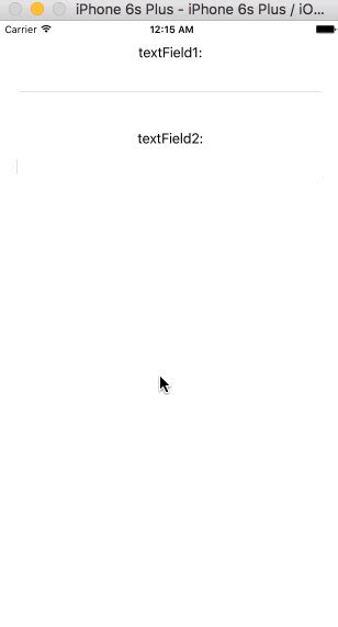 ios how could i enable disable keyboard return key manually in