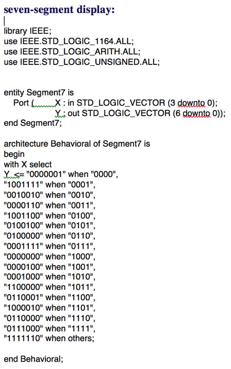 Solved Use Modular Design To Combine Your Seven Segment Chegg