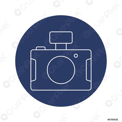 Digital Photography Camera Icon Stock Vector 4789438 Crushpixel