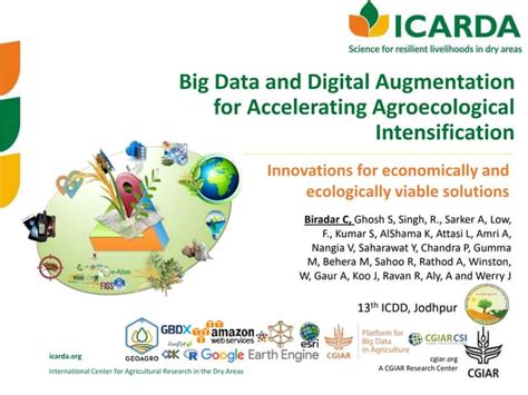 Big Data And Digital Augmentation For Accelerating Agroecological Intensification Pdf