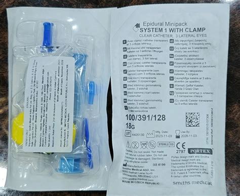 Epidural Minipack System 18g At ₹ 950piece In New Delhi Id