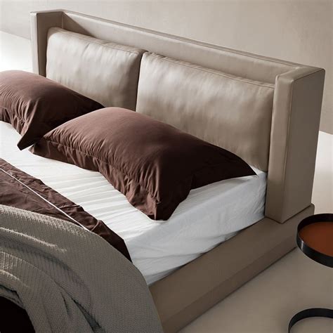 Signature Leather Upholstered Bed Frame Articture