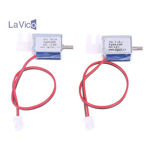 [lavico] Dc 4 5v 6v 12v 24v Tiny Solenoid Valve Normally Closed Flow Control Water Valve New