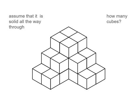 Median Don Steward Mathematics Teaching Easy Cube Buildings
