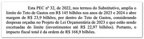 Ccj Do Senado Aprova Pec Com R 1689 Bi Acima Do Teto
