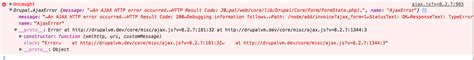 8 Ajax Error On Node Form Edit Page Drupal Answers