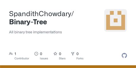 github spandithchowdary binary tree all binary tree implementations