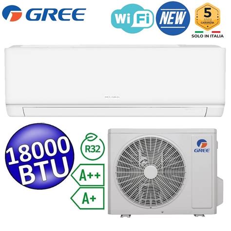 Gree Climatizzatore Mono Inverter Cosmo Btu A A Wifi