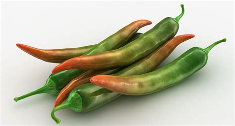 핫 칠리 페퍼 믹스 2 3d 모델 29 3ds Obj Fbx Max Free3d