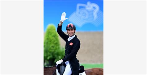 马术——中国选手华天亮相亚运马术赛场腾讯新闻