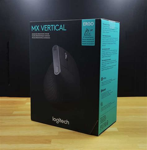 Logitech MX Vertical Advanced Ergonomic Wireless Mouse Review The