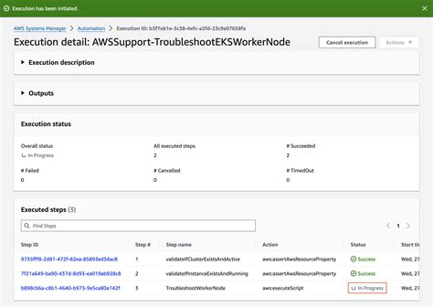 Awssupport Troubleshooteksworkernode 런북을 사용하여 Amazon Eks 클러스터의 워커 노드에 발생한 문제를 확인하고 해결하는 방법