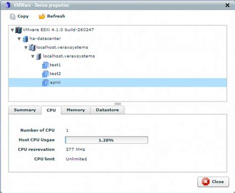 Monitoring ESX ESXi Servers