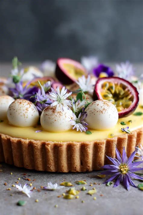 Deliciously Easy Stargazer White Chocolate And Passion Fruit Tart Recipe