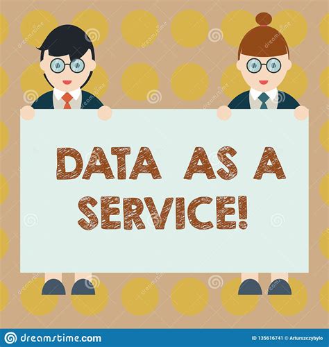 Word Writing Text Data As A Service Business Concept For Online Files Available For Customers