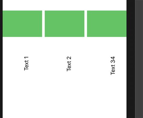 Ios Align Rotated Texts In Swiftui Hstack Stack Overflow