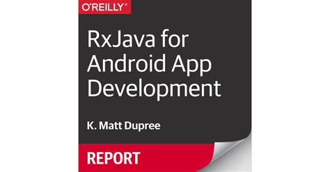 Rxjava For Android App Development Book