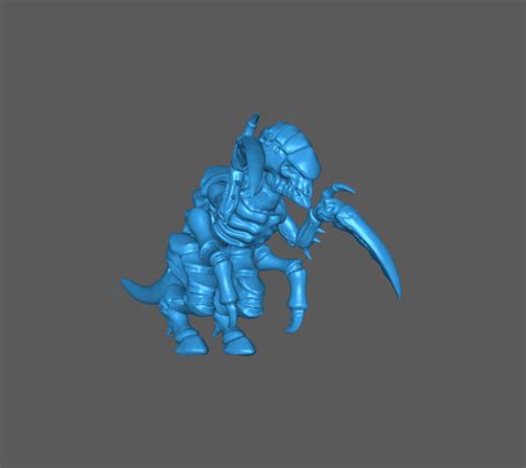 Stl File Alien Space Bugs Clawed Infantry Bug 👽・3d Print Model To Download・cults