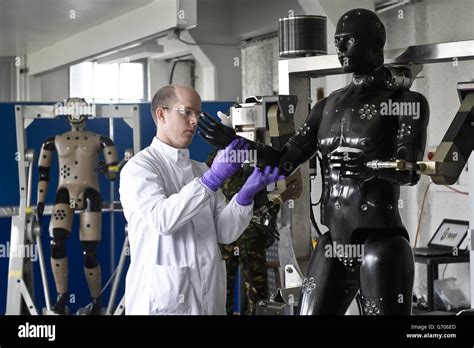 Mannequin To Test Chemical Suits Stock Photo Alamy