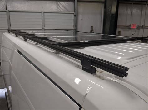 Sr1r Series 1 Tier Sliding Solar Panel Rack System Class B Rv Optimized Front Or Rear Extension