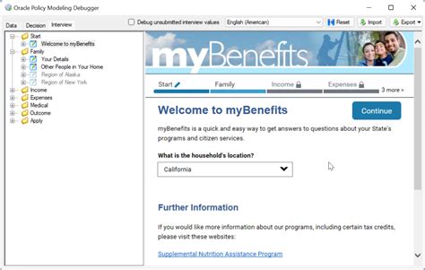 Example Projects MyBenefits Oracle Intelligent Advisor