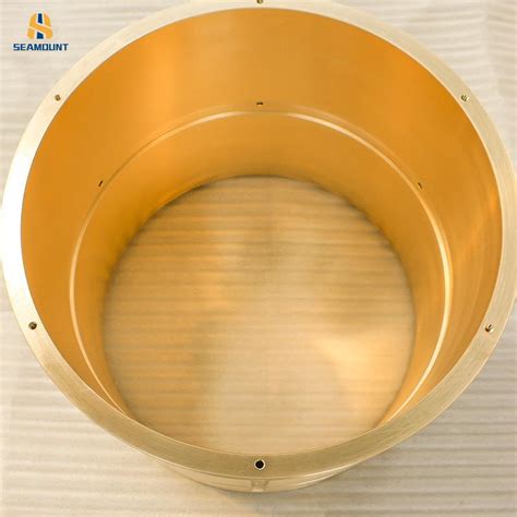 Centrifugally Cast High Wear Resistant Bronze Bush Dashan China Manufacturer Non Ferrous