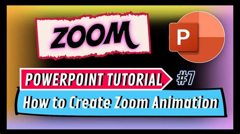 How To Create Zoom Animation In Powerpoint Youtube