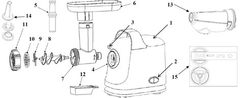 marta MT-MG2018D Meat Grinder User Manual