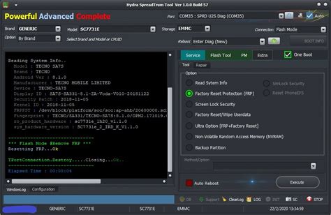 Tecno SA7S Frp Reset Done By Hydra Tool GSM Forum
