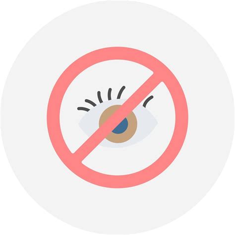 Blindness Creative Icon Design 15530954 Vector Art At Vecteezy