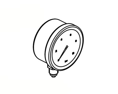 Manometer Radial 10 Bar G14