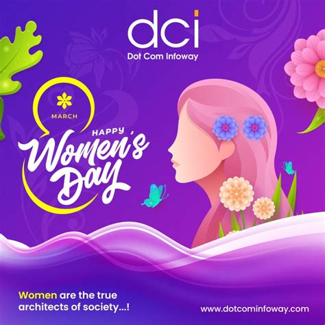 Dot Com Infoway On Linkedin Happywomensday Internationalwomensday Empowerment Womenintech