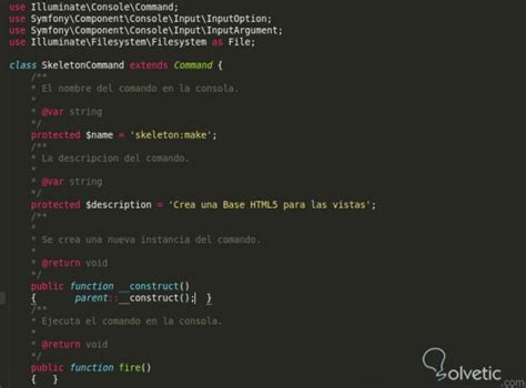 Crear Comando Personalizado En Artisan Con Laravel Solvetic