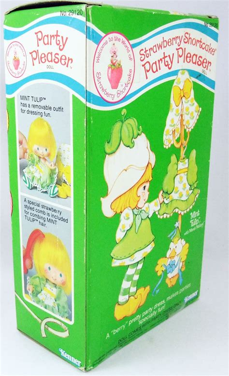 Strawberry Shortcake Mint Tulip And Marsh Mallard Party Pleaser Kenner