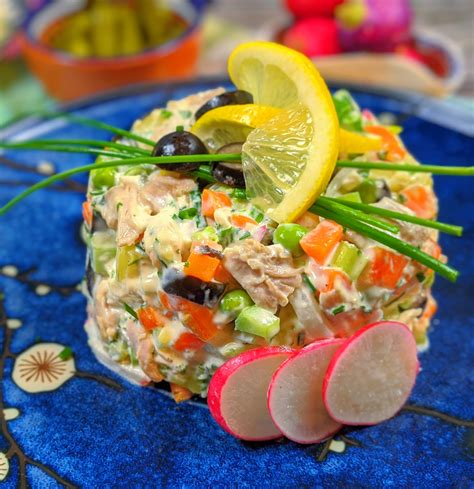 Salad Olivieh Chicken And Potato Salad The Caspian Chef