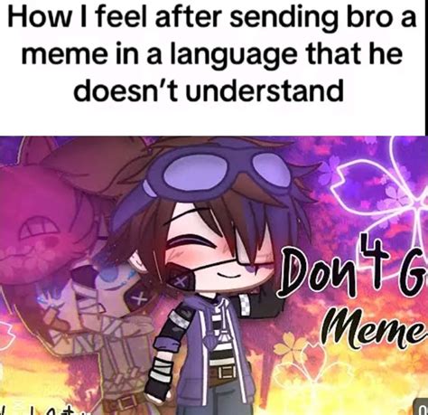 Best How I Feel After Sending Bro A Meme In A Language That He Doesnt Understand Artofit