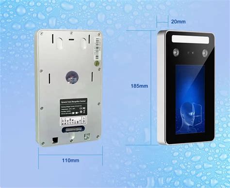 Ip65 Waterproof Tcp Ip Usb Optional Wifi Facial Recognition Door Access Control System Faceandrfid
