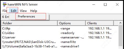 Windows10搭建nfs服务 Fuzidage 博客园