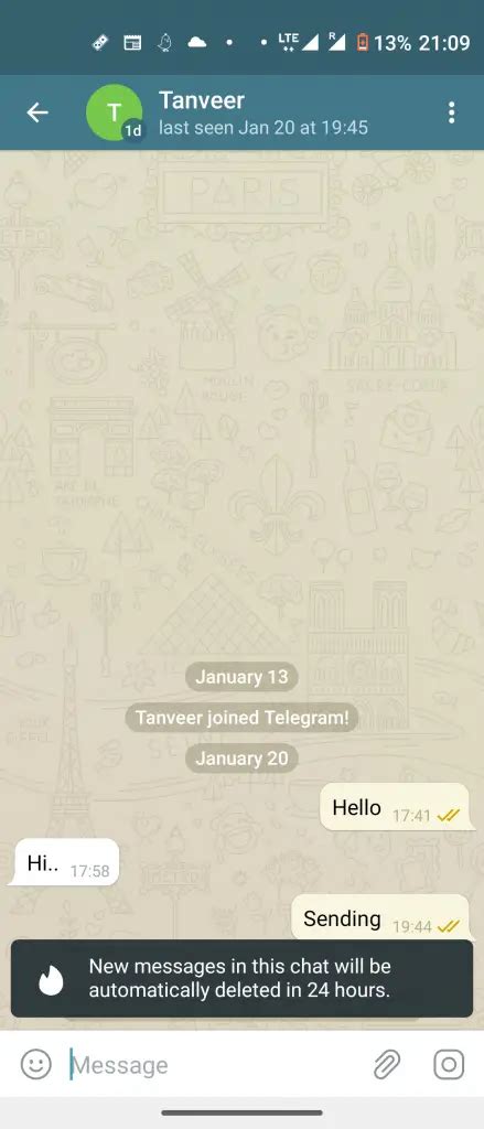 How To Send Auto Delete Messages In All Chats On Telegram Gadgets To Use