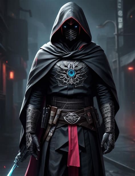 Dark Assassin Premium Ai Generated Image