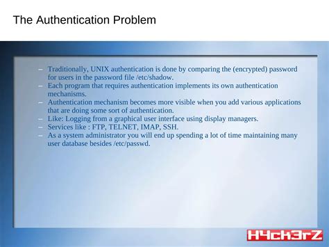 Pluggable Authentication Module Pdf