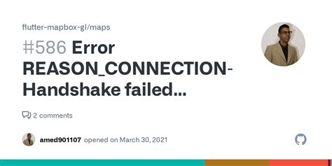 Error Reasonconnection Handshake Failed Downloadofflineregion · Issue
