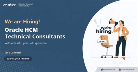 Ennvee India On Linkedin Oracle Hcm Technical Consultants