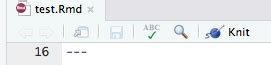 R RStudio Knit Button Is Not Showing Options Stack Overflow