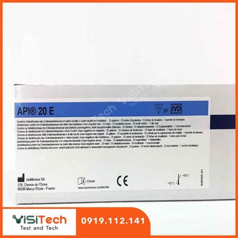 Api 20e Biomerieux Kit Định Danh Sinh Hóa Vi Khuẩn Gram Âm