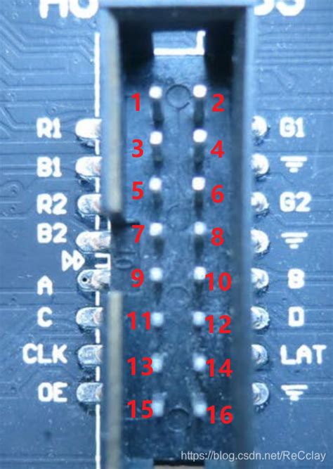 一文搞懂hub75接口(附带led单元板驱动介绍) Csdn博客 一文搞懂hub75接口(附带led单元板驱动介绍) Csdn博客