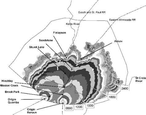 Figure 1 From Modeling A Historic Forest Fire Using Gis And Farsite Semantic Scholar