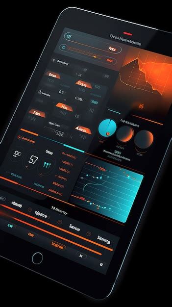 Premium Ai Image Digital Art Of Touchscreen Interface